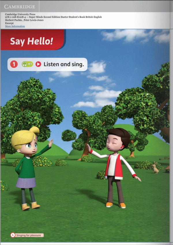 خرید و قیمت کتاب Super Minds Starter سطح E1 تا E5